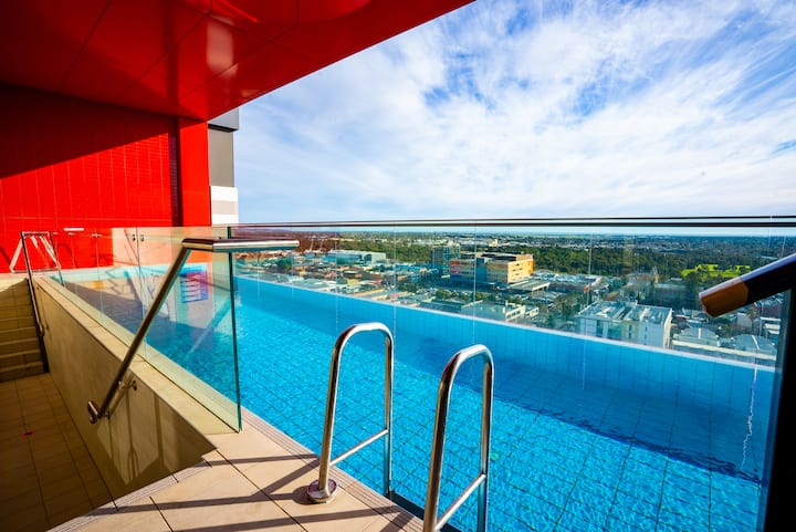 2br Central Market Stay, Pool & Gym - Adelaide
