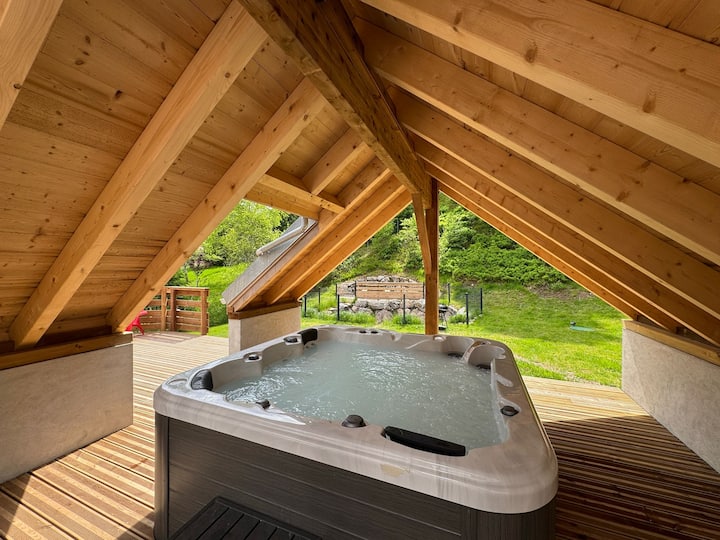 Nouveau Ské Chalet, Jacuzzi,  Terrain Clôturé - La Bresse