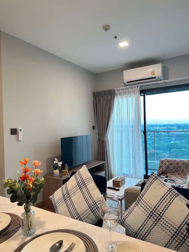 高端公寓 俯瞰整个清迈 美丽又舒适 - Chiang Mai