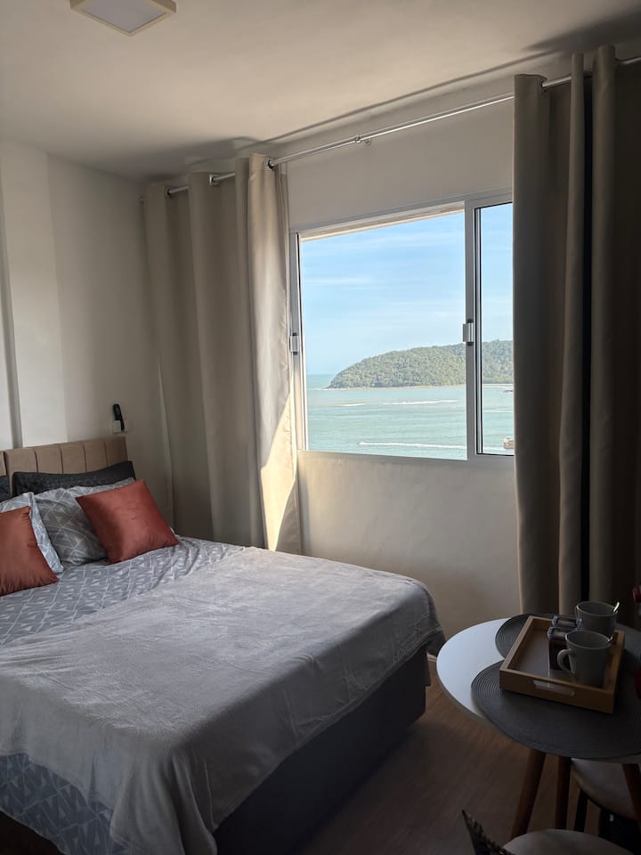 Kitnet Aconchegante Vista Mar Em São Vicente - Santos