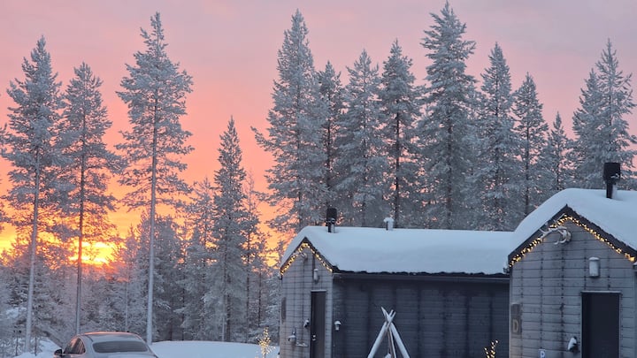 Modern Lapland Cabin | The Visit Pyhä Cabins 3 - Rovaniemi