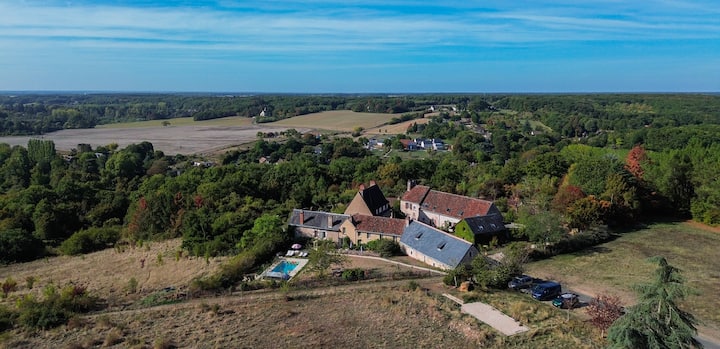 Domaine De La Chambaudière, 11 Chambres, Piscine - Mesland