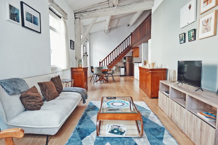 Centre Ville Historique/4 Pers./climatisation - Perpignan