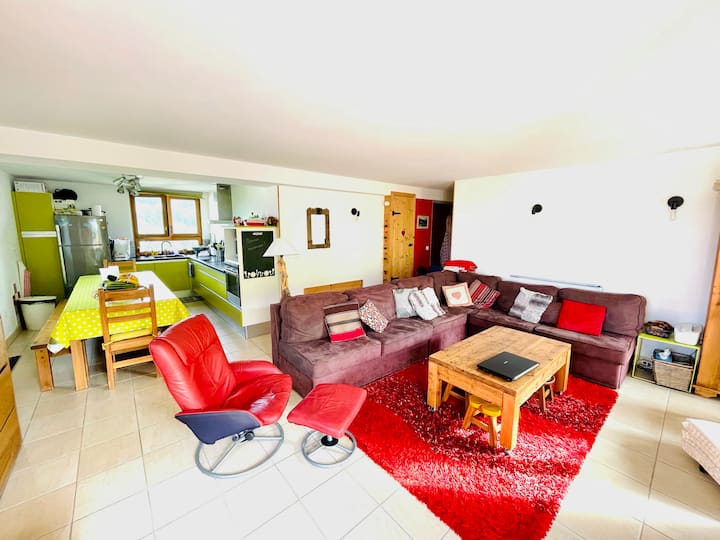 Appartement Face Aux Pistes - Hauteluce - Les Saisies