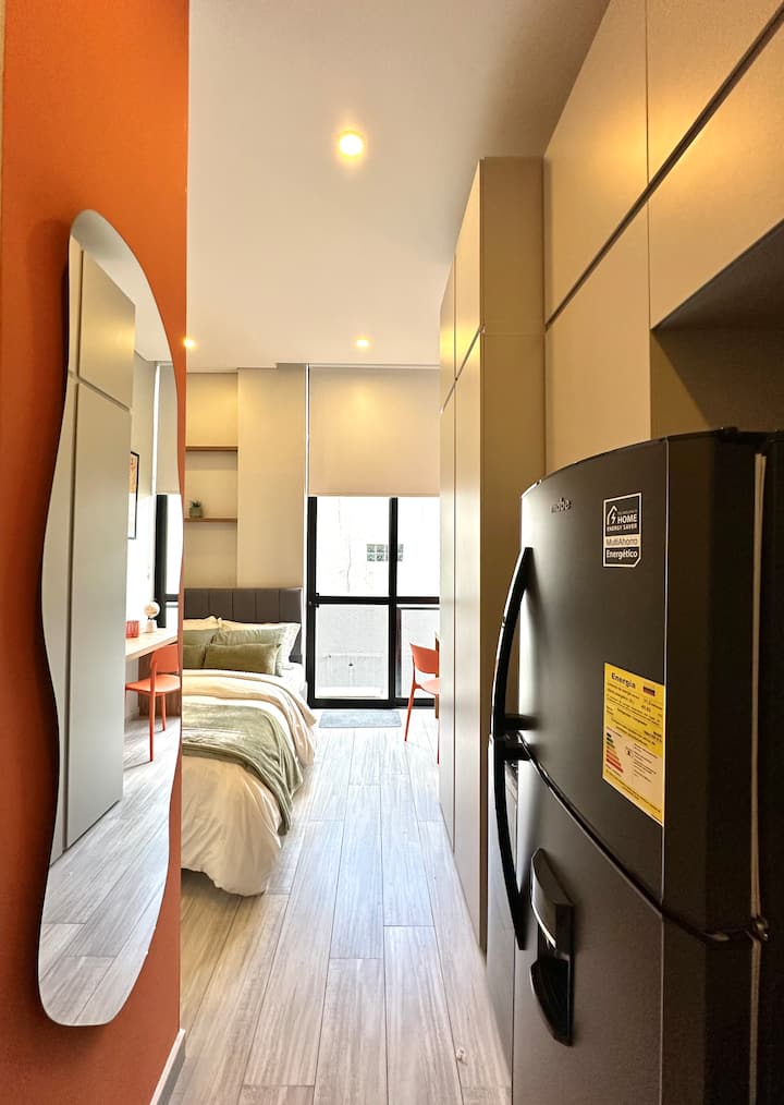 Modern Studio Bogotá – Chapinero, Balcony + Wifi - Bogotá