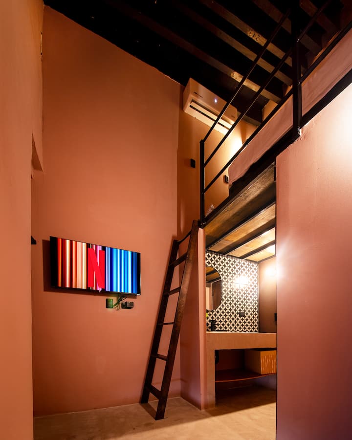 Mini Loft - 2 Niveles Ideal Para Jovenes Viajeros - Monterrey