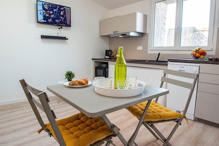 Studio Rénové Sables Olonne, Spa, Piscine, Parking - Les Sables-d'Olonne