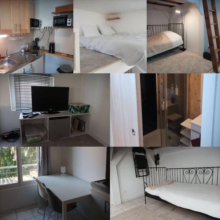 Chez Yahmz En Ville, Le Studio - Nemours