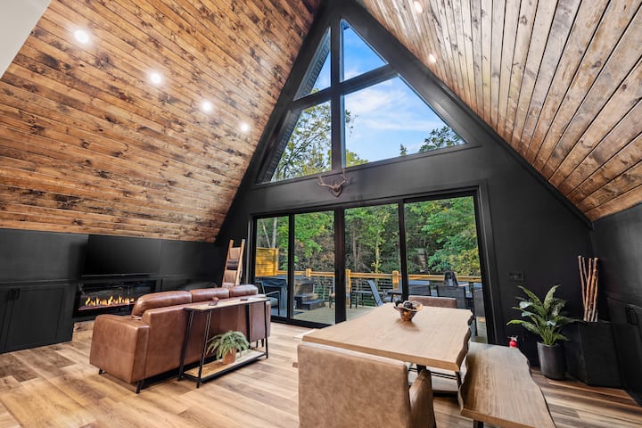 Luxury A-frame*hot-tub*firepit - Estados Unidos