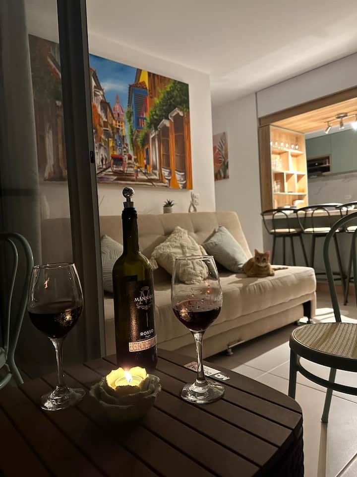 Caribbean Deluxe Apartment • Beach • Pool - Wifi - Cartagena de Indias