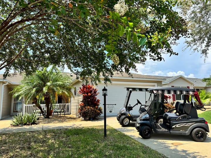 2 Golf Carts - Centrally Located! - The Villages, FL