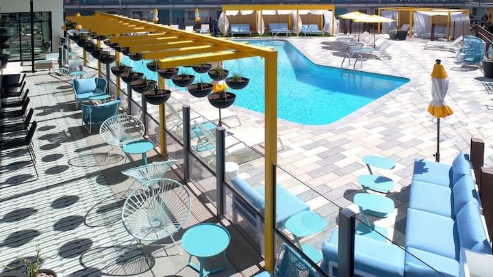 Double Beds | Poolside Boutique Hotel Tucson - Tucson, AZ