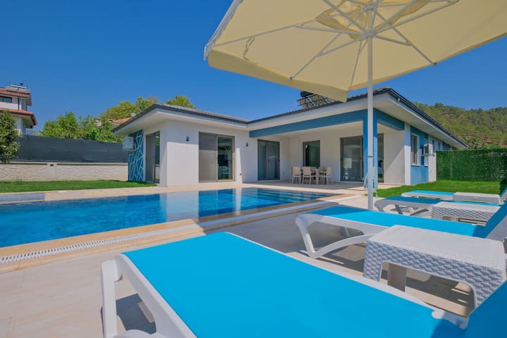 Muğla Fethiye İNlice Villa Turkuaz A - Göcek