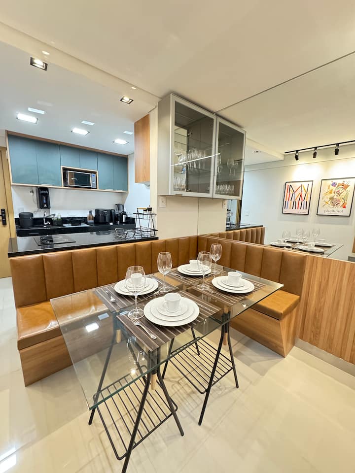 Flat Luxo No Marista Próximo A Ricardo Paranhos - Goiânia