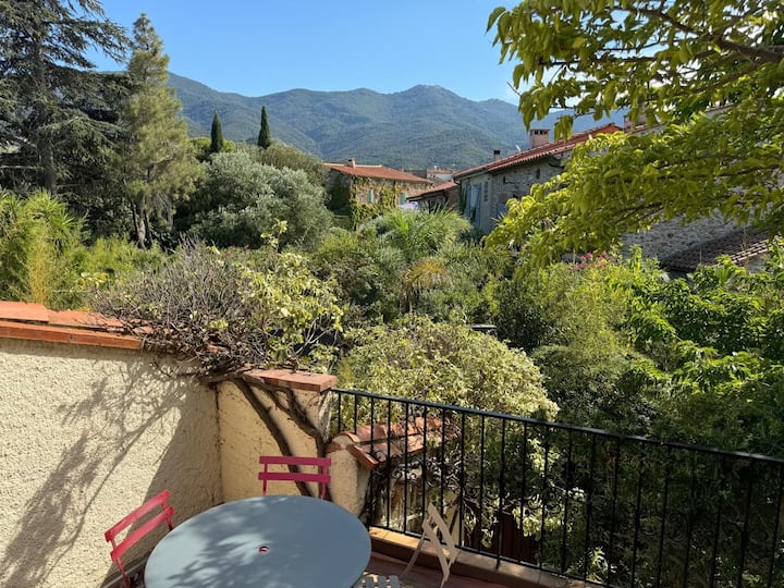 Studio Lumineux Avec Vue Et Piscine - Le Boulou