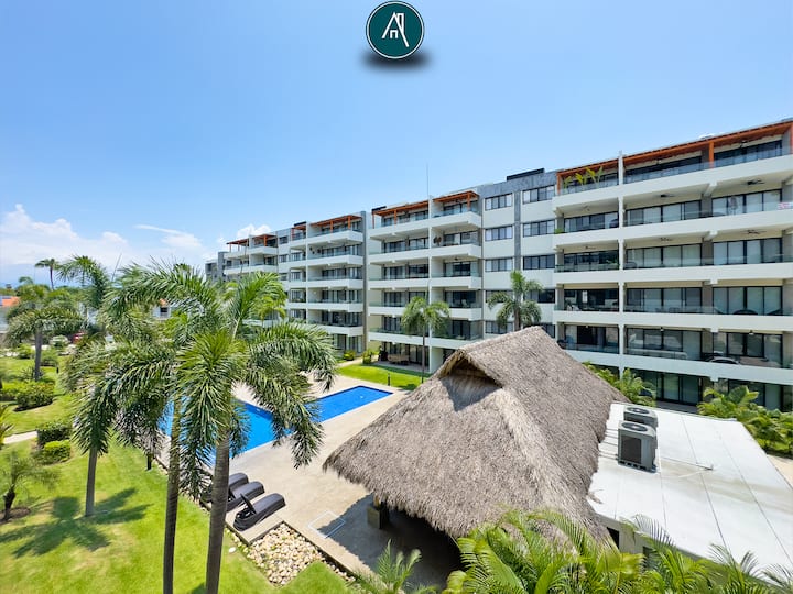3 Br Condominio Familiar Puertarena Nuevo Vallarta - Nuevo Vallarta