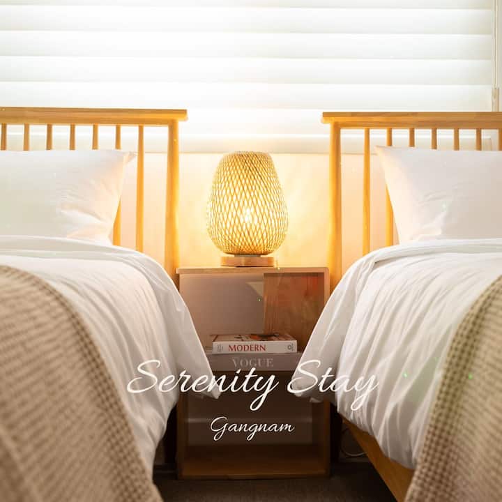 8인3r4b/k뷰티 병원 많은 강남/넓고 아늑한 힐링 숙소/신논현역 도보5분/공항버스 3분 - Seoul