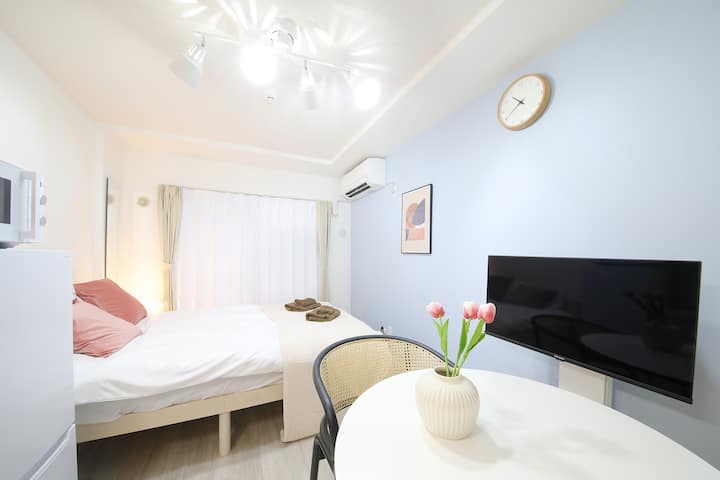 New|大通駅まで電車で4分|wifi完備|2名|観光&出張に|札幌ステイ|102 - Sapporo