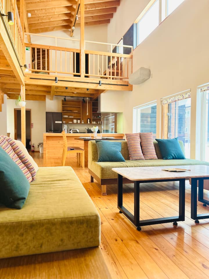 暮らすように滞在できるゲレンデまで車で5分の貸別荘 - Niseko