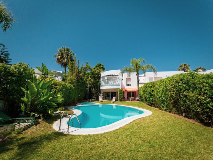 Lilla Linna–4chambres, Piscine Privée, Accès Plage - Bouznika