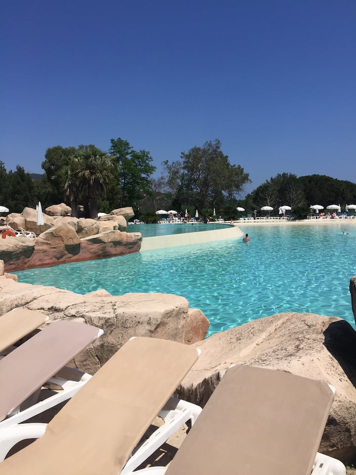 Studio Avec Terrasse & Vue Mer Golfe De St-tropez - Grimaud