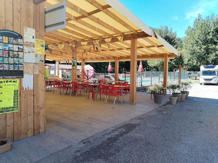 Chez Alex Et Bruno, Mobile Home 6 Pers. Climatisé - Saint-André-les-Alpes