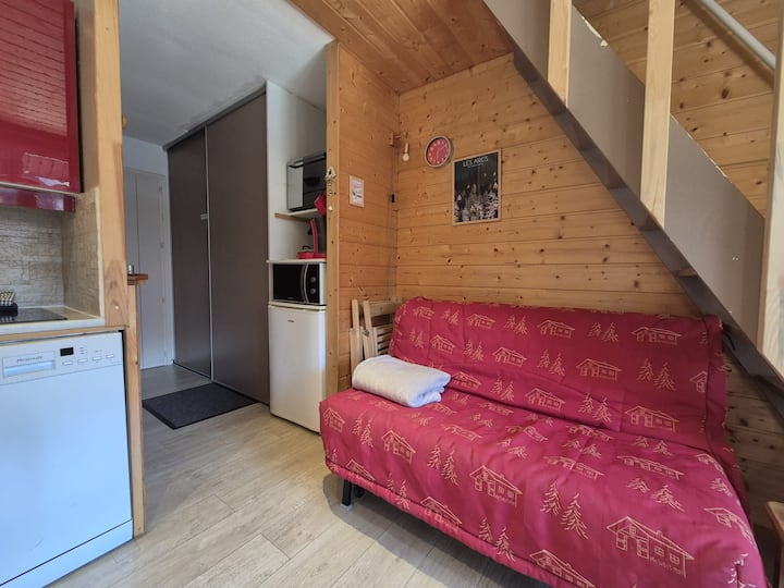 Charmant Appartement 4/5 Pers, Style Montagne - Arc 1800