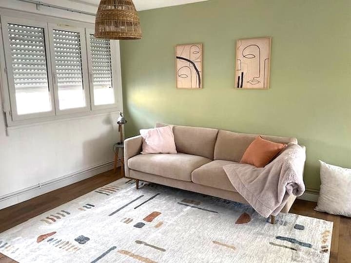 Le Monlahaye, Spacieux, Cosy & Lumineux - Rouen