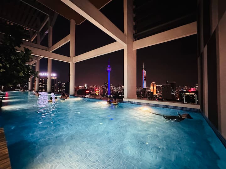 2 Bedroom Duplex With Klcc View - 吉隆坡
