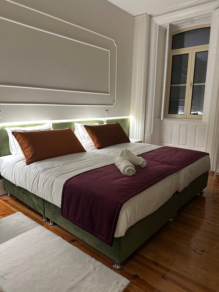 Vestigios De Charme -Quarto Twin - Figueira da Foz