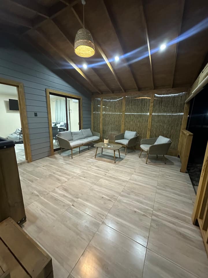 Cabaña Familiar Con Tinaja Privada - Los Andes