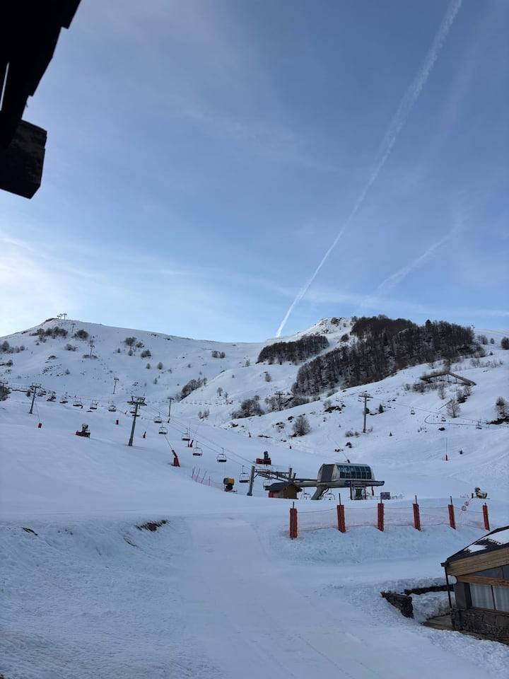 T3 Lumineux Pieds Des Pistes Vue Montagne - Guzet-Neige