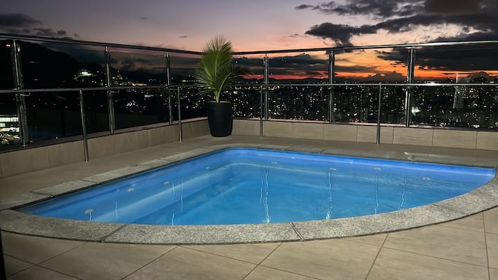 Vue Unique Avec Climatisation&nbsp;! Studio Central Et Entièrement éQuipé - Belo Horizonte