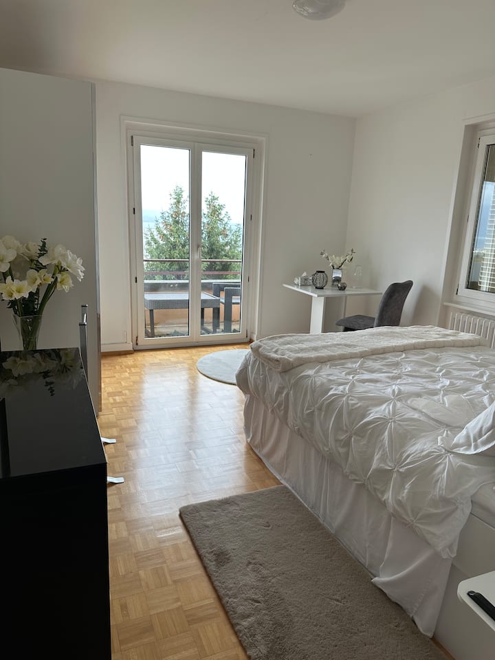 Jolie Chambre Privée Vue Sur Le Lac - Lausanne