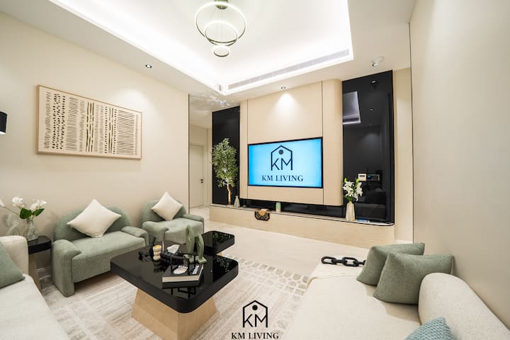 Km Living | Modern 2br Apt King Abdulaziz Rd - Jeddah
