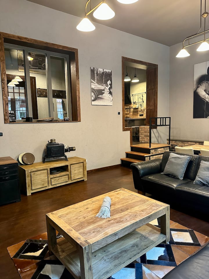 Luxus-loft•zentrum•sauna•whirlpool•140 M²•5m Decke - Wiesbaden