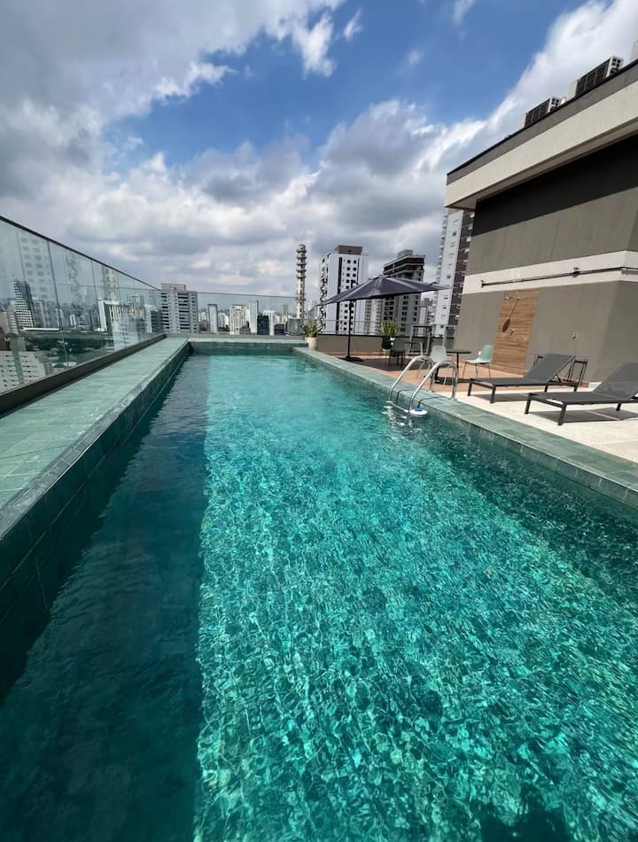 *Altopadrão|300mmetrô|próxconsulado|até 4 Hóspedes - Santo Amaro