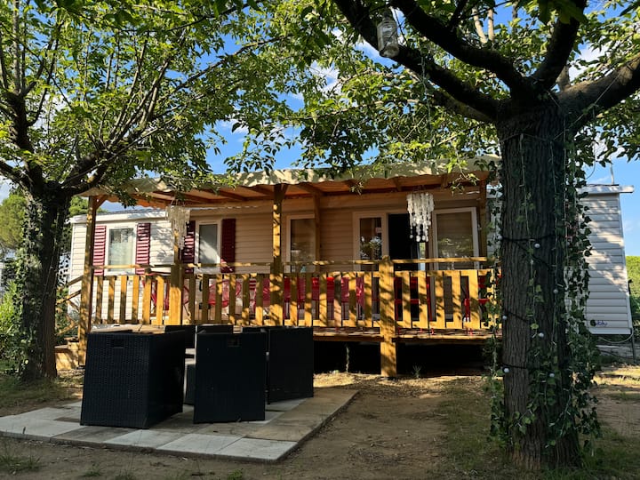 Bungalow 339 Camping 4* Lac Des Reves, Wifi - Montpellier