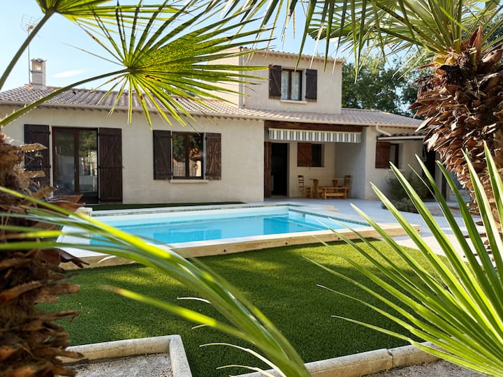 Villa De L'eouve. Piscine Var Provence Côte D'azur - Les Arcs