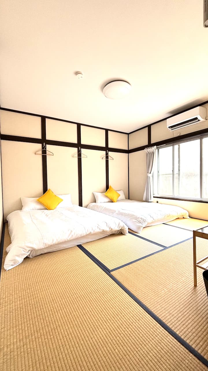 【Usj &大阪観光に最適】広々空間でゆったり滞在/最大6名/大阪駅直通バス5分/ファミリー歓迎 - Osaka