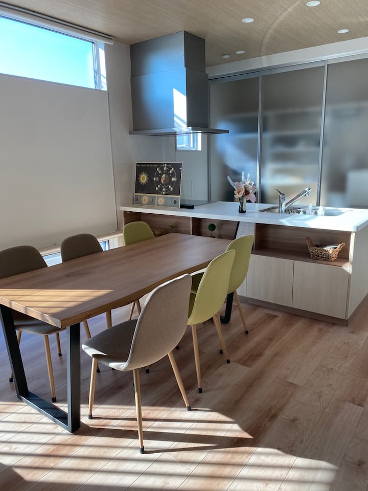 【長野2025年新築】最大8名｜玄関・駐車場完全独立｜善光寺＆スキー拠点｜駐車3台 - Nagano