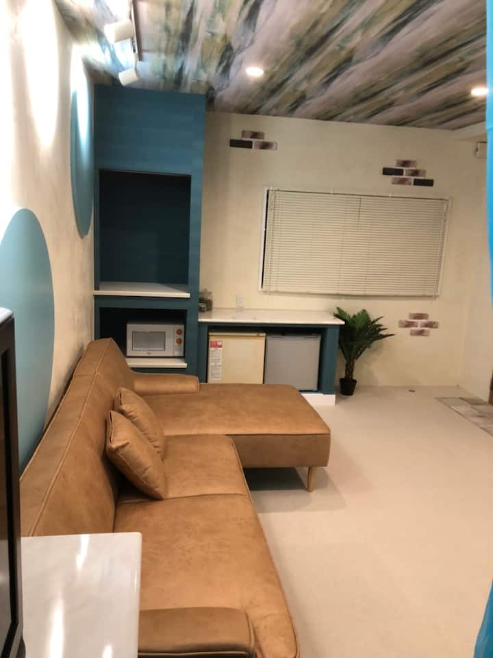 久留米近く、静かに過ごす一棟空間。Villa 09 Hotel Bali Beach 佐賀 - 鳥栖市