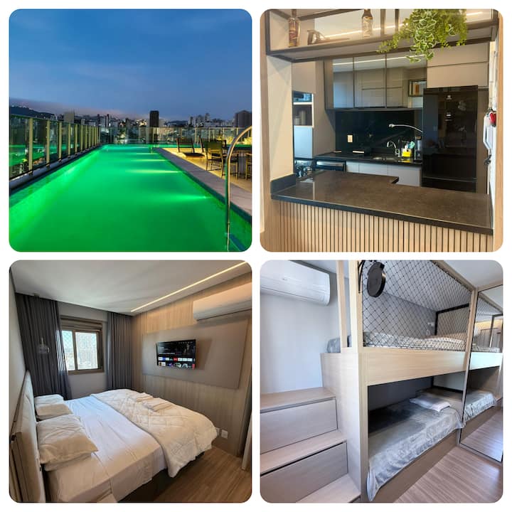 Savassi Luxury – 2br W/ Pool And Home Office - Belo Horizonte