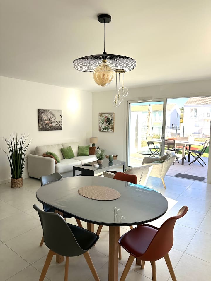 T2 Avec Clim Et Jardin à 800m De La Plage - L'Île-Rousse