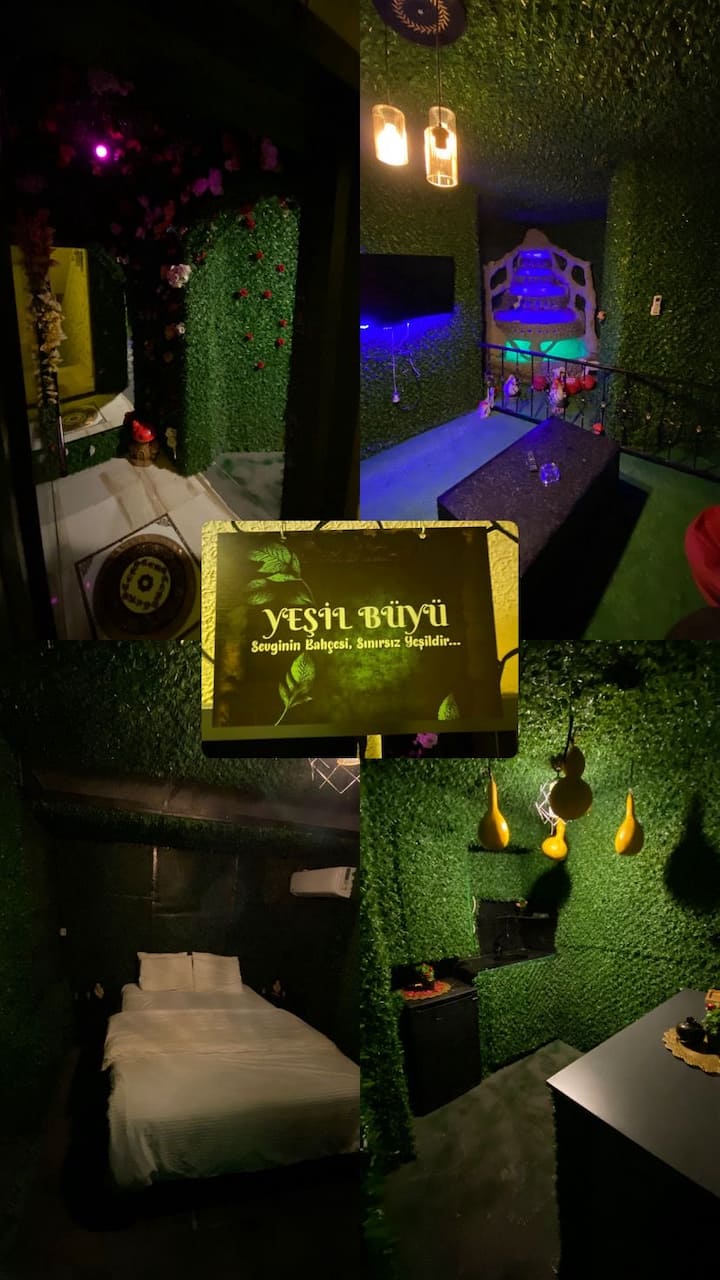 (Yeşil Büyü) Sevginin Bahçeşi,sınırsız Yeşildir. - Bursa
