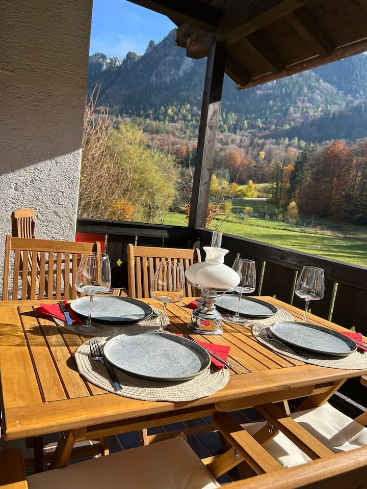 Cozy Apartment With Balcony And Mountain Views - Chiemsee