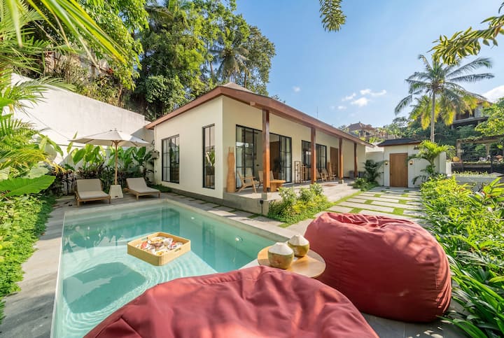 Serene 2br Escape In Prime Ubud - Pool+lush Jungle - Ubud