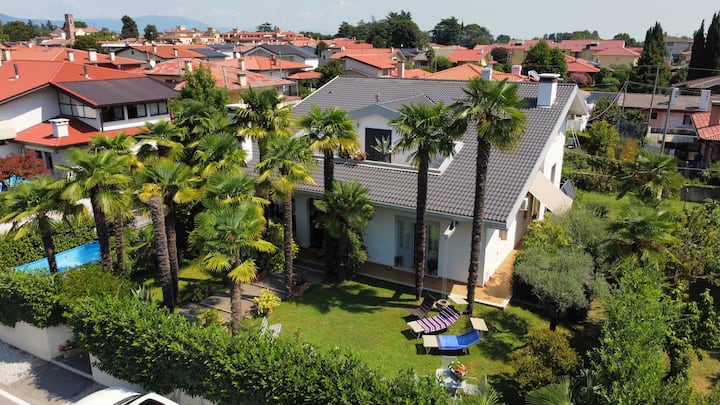 Villa Delia, Villetta Con Giardino E 8 Posti Letto - Venetien