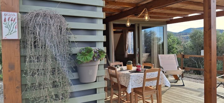 Glamping Villa Oliveta Tente L' Erica Vue Mer - San Vincenzo