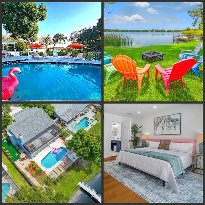 Lakefront • Heated Pool • Kayaks • Near Beaches - Clearwater, FL